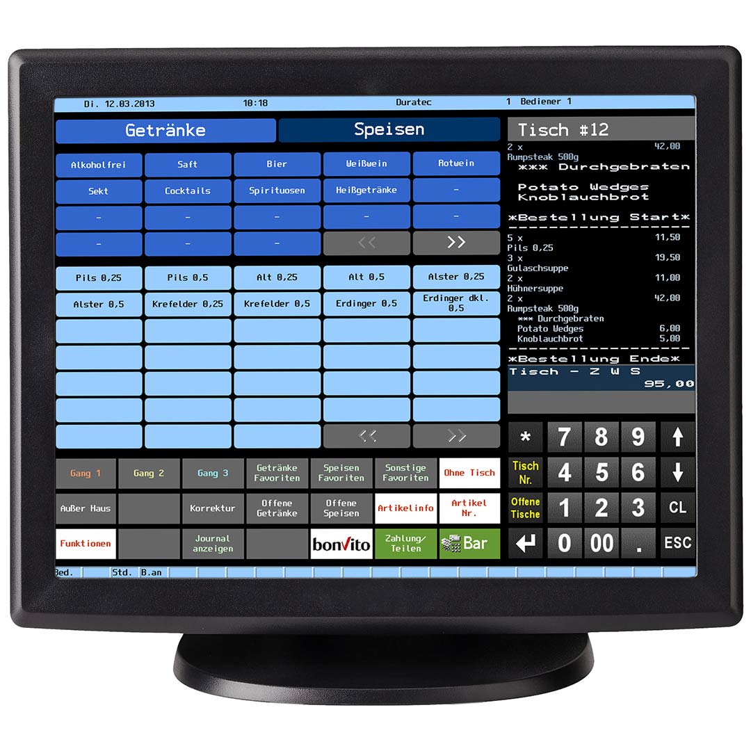 Kassensysteme, Kassen für Gastro und Multibusiness auf Rügen